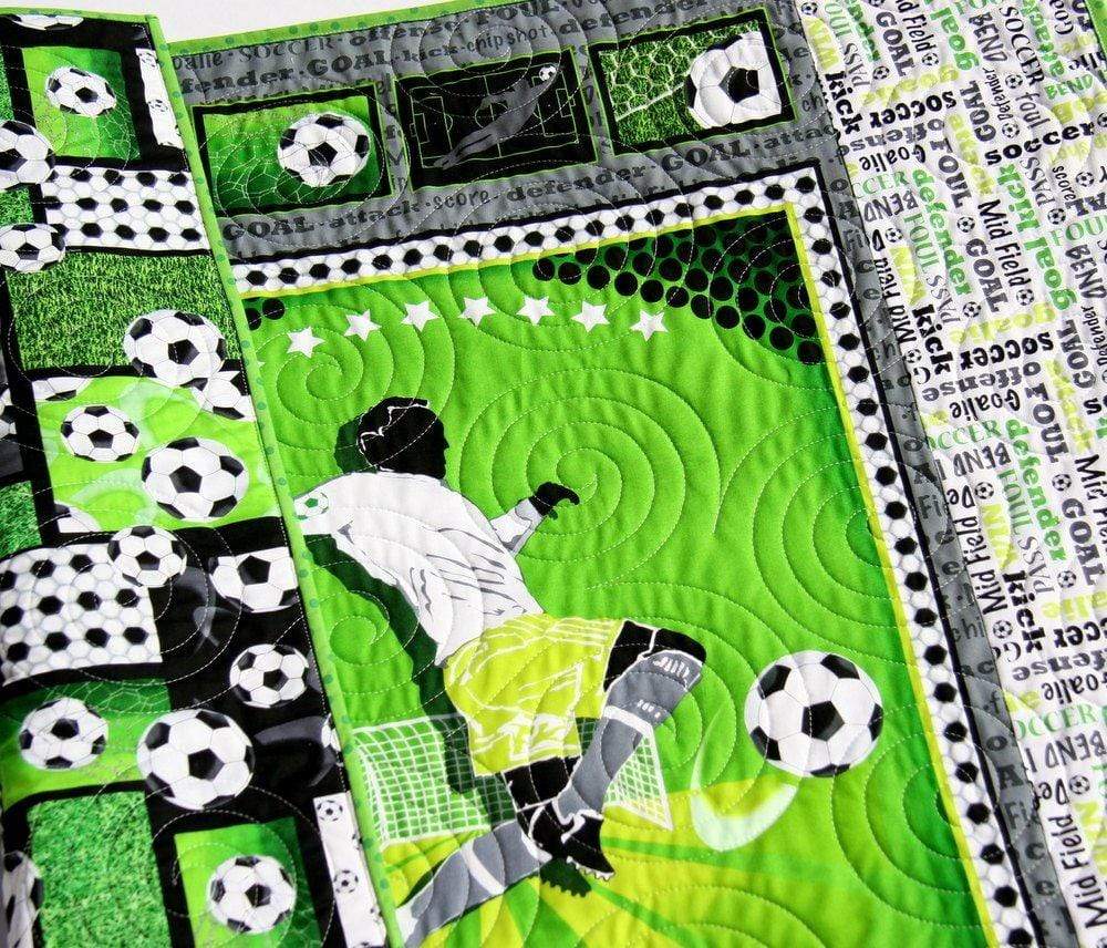 soccer field bedding