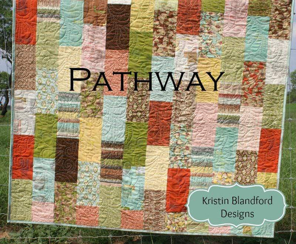 Pathway Quilt Pattern - Layer Cake Friendly | Kristin Blandford Designs
